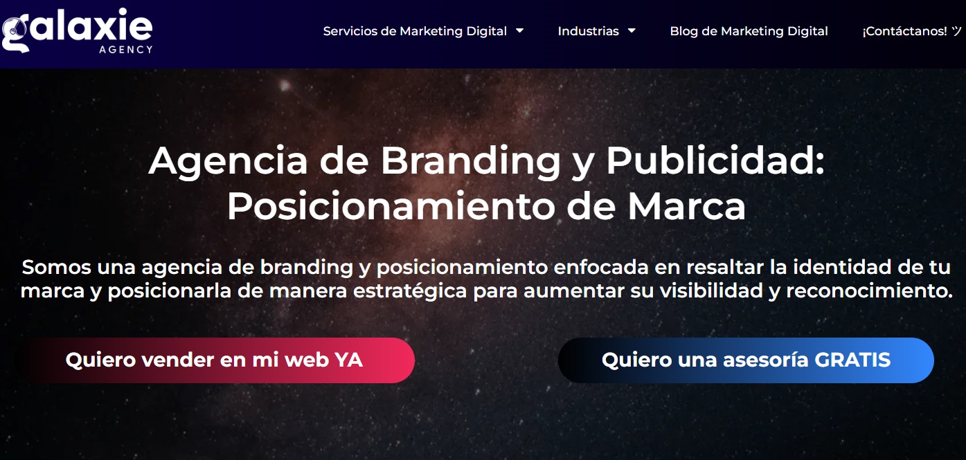 Agencia de Branding y Posicionamiento de Marca | Galaxie Agency